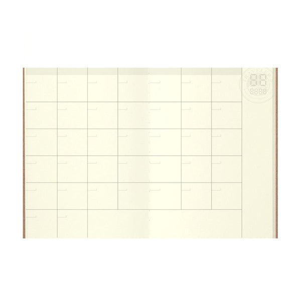 TRAVELER'S NOTEBOOK TN P006 Monthly Free Refill – LOG-ON (Corporate ...