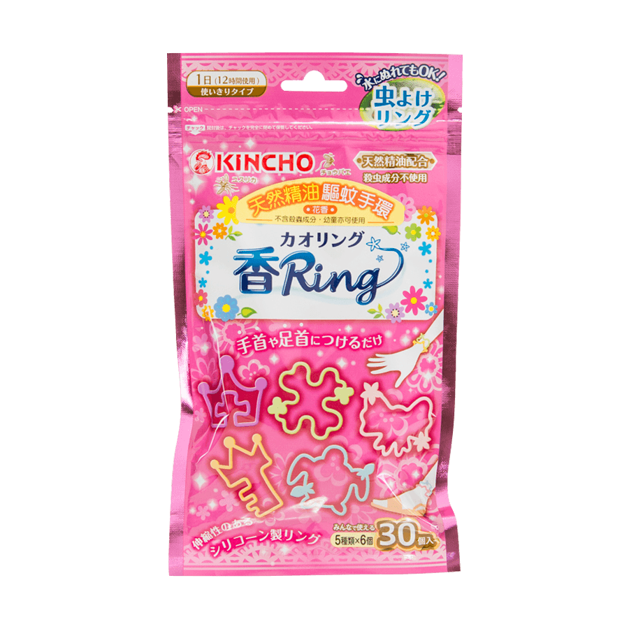KINCHO Kaori Ring Floral Scent 30pcs (38g) – LOG-ON (Corporate Program)