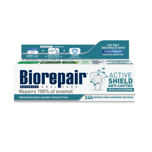 BIOREPAIR Biorepair Advanced Active Shield Toothpaste (75mL) – LOG-ON ...