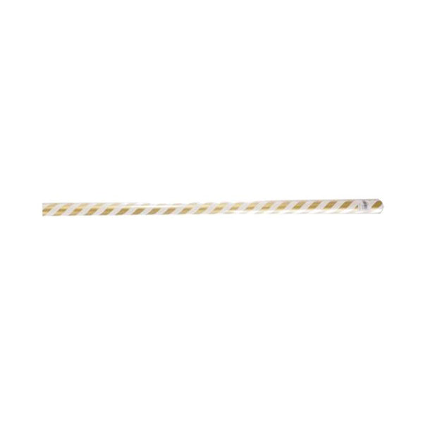YUCCA Roll Wrapping Paper - Stripe Gold/White 50X95cm – LOG-ON ...