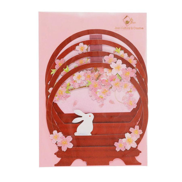 SANRIO SAKURA CARD POPUP - SAKURA RABBIT – LOG-ON (Corporate Program)