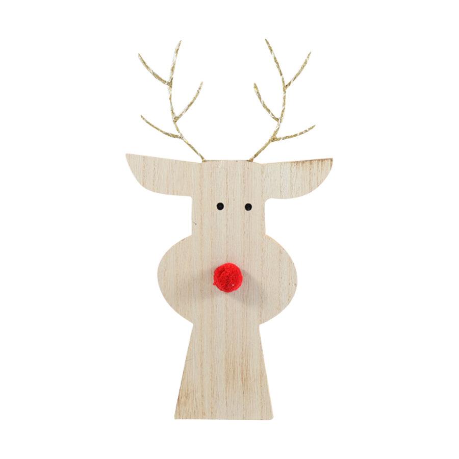 INGE Reindeer With Led Antler 29.5cm – LOG-ON (Corporate Program)