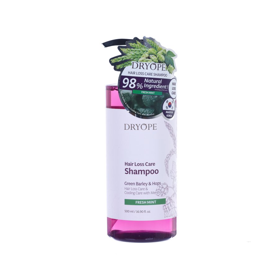 DRYOPE Green Barley Hair Loss Relief Shampoo (500mL) – LOG-ON ...