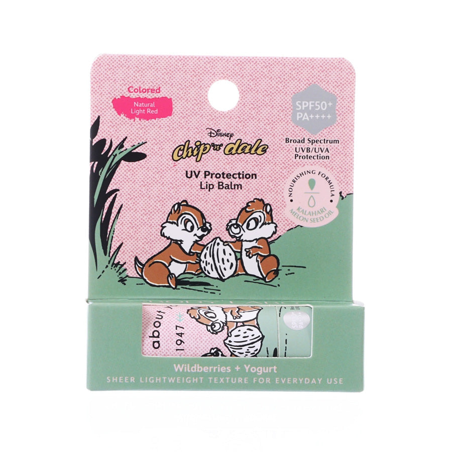 DISNEY Chip 'N' Dale UV Protection Colored Lip Balm (3.6g) – LOG-ON ...